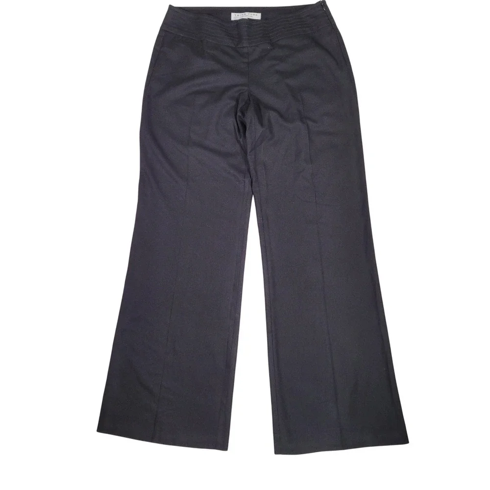 Trina Turk | Pants & Jumpsuits | Trina Turk Black Wide Leg Trousers 6 ...